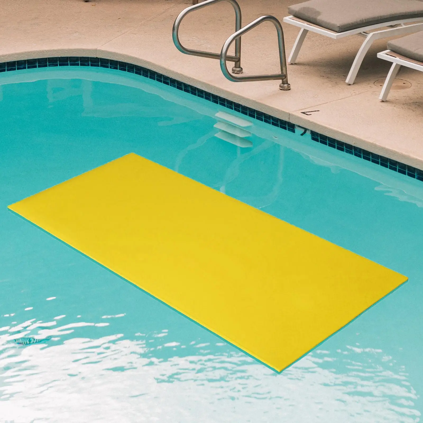 Unsinkable-Floating-Pool-Mattress-Foam-Lake-Swim-Mat-Kids-High-Density ...