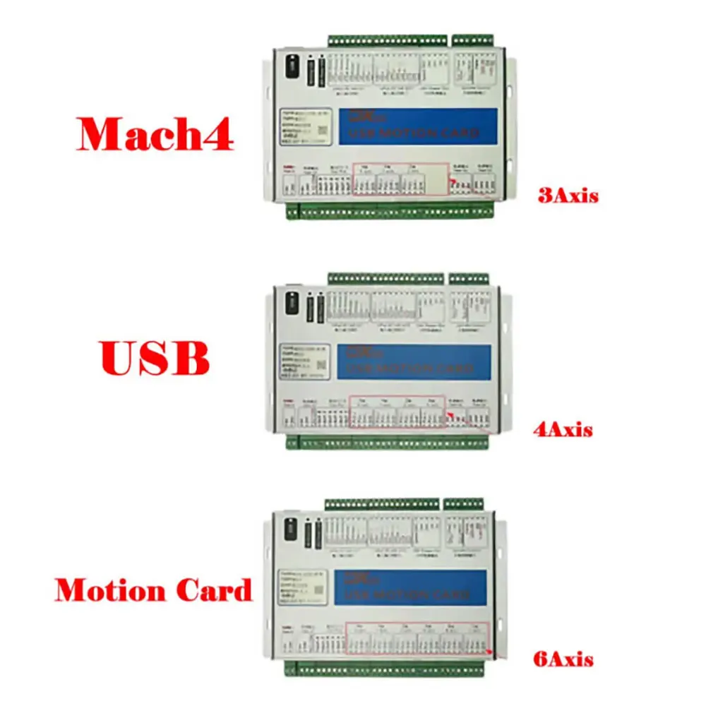 Mach3 Mach4 USB CNC motion control driver card splitter board for 3/4/6 ...