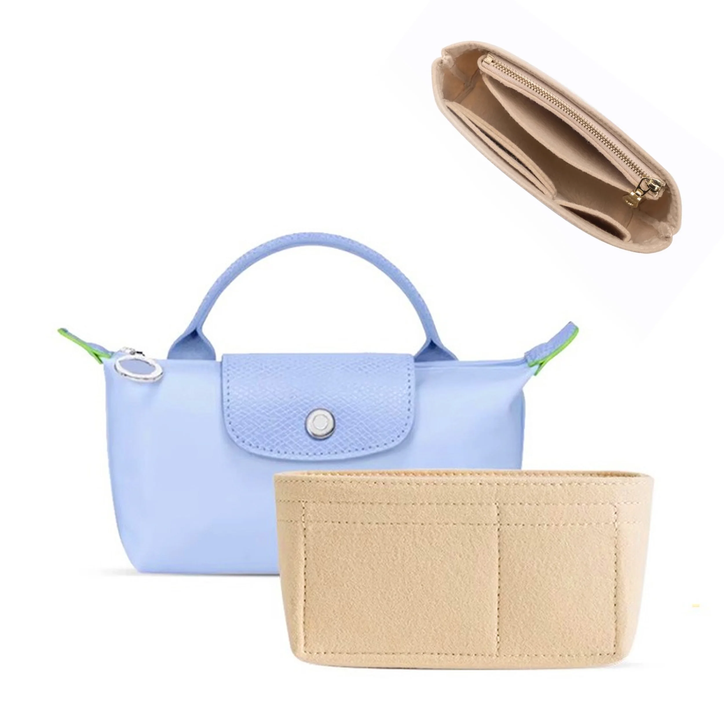 Bag-Organizer-for-Longchamp-Small-Tote-Bag-Mini-Bag-Storage-Finishing ...