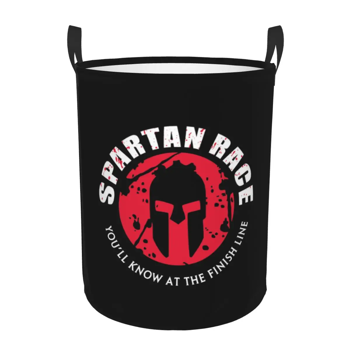 Custom-Spartan-Race-Sparta-Spirit-Laundry-Hamper-Large-Clothes-Storage ...