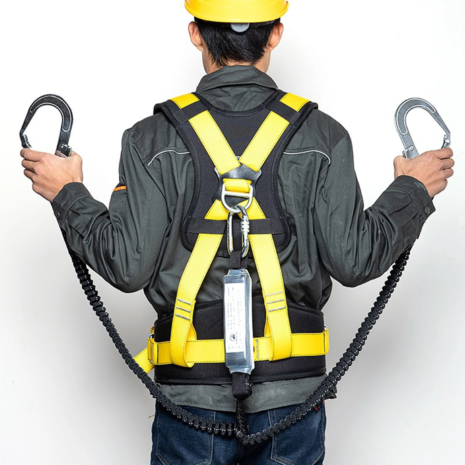 Safety Harness With Lanyard