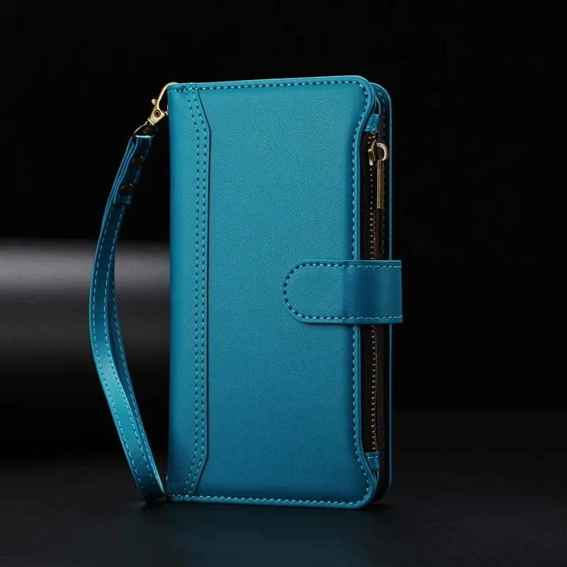 Elegant Flip Zipper Wallet Phone Case - Premium Protection and Style ...