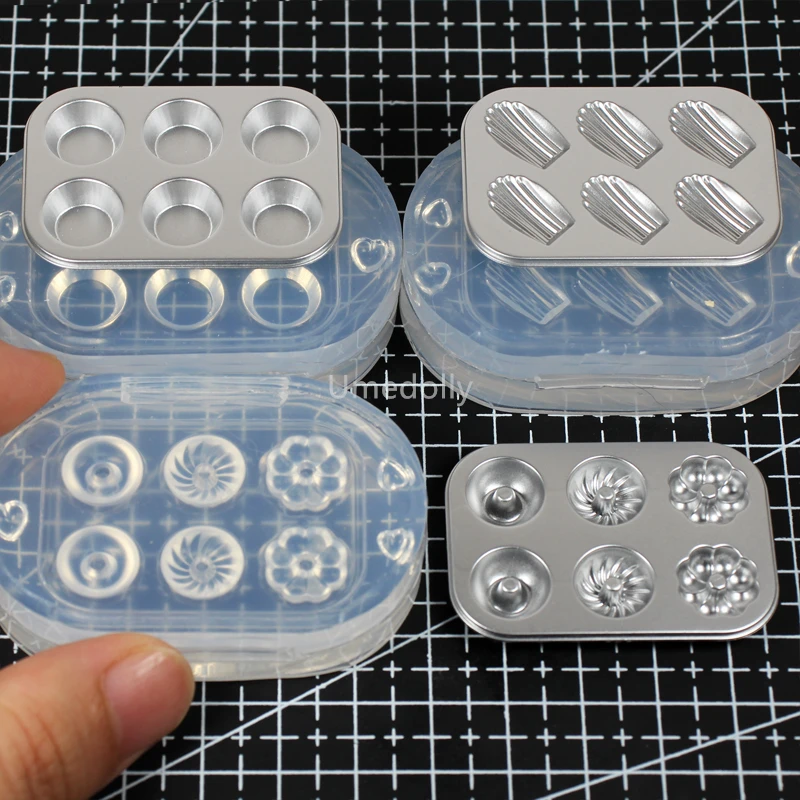 High-Transparency-Mini-Silicone-Mould-1-6-Miniature-Dollhouse-Baking ...