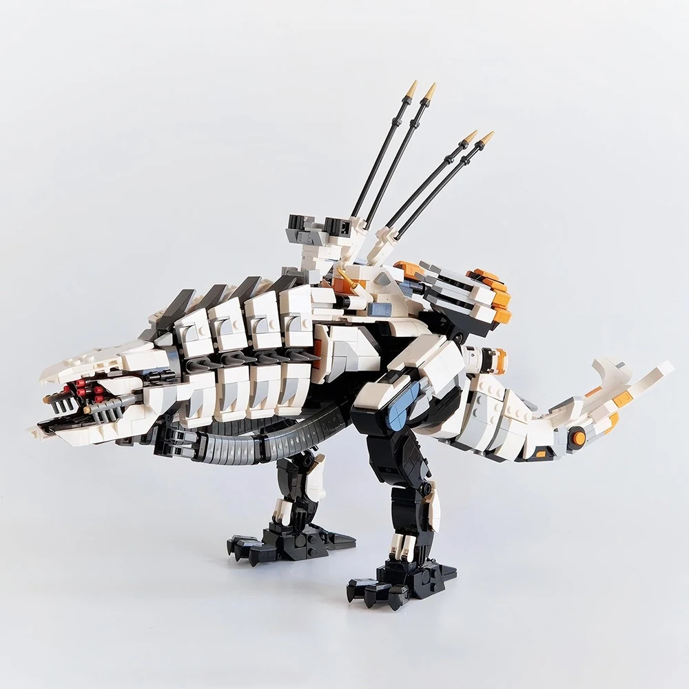 New MOC Horizon Zero Dawn Thunder Jaw Building Blocks Mechanical ...