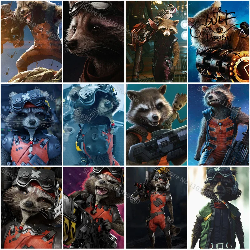 Rocket Raccoon Movie Poster