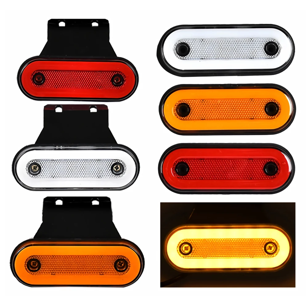 10Pcs-Parking-Lights-Trailer-Side-Marker-12V-24V-Truck-Sidelight-Cargo ...