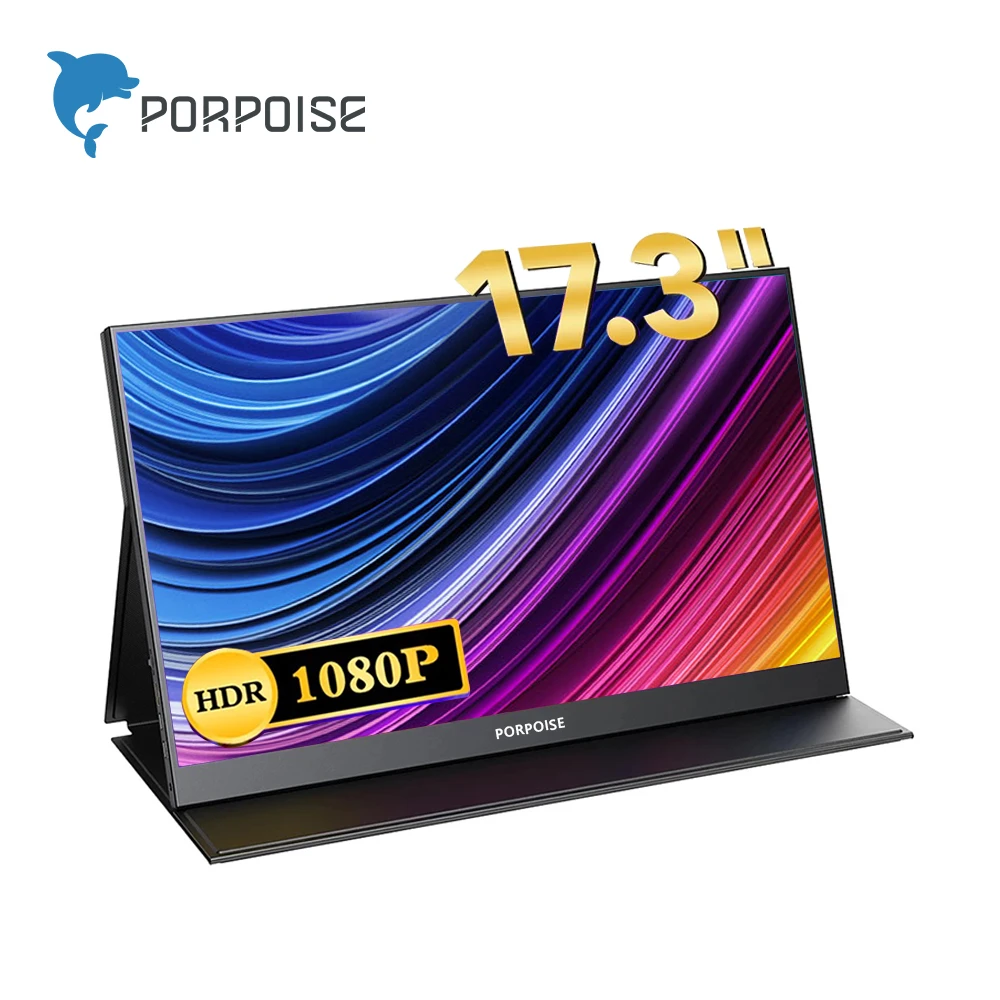 13.3-17.3 Inch Super-ultra Portable Monitor 1920 * 1080p Ips Screen Usb ...