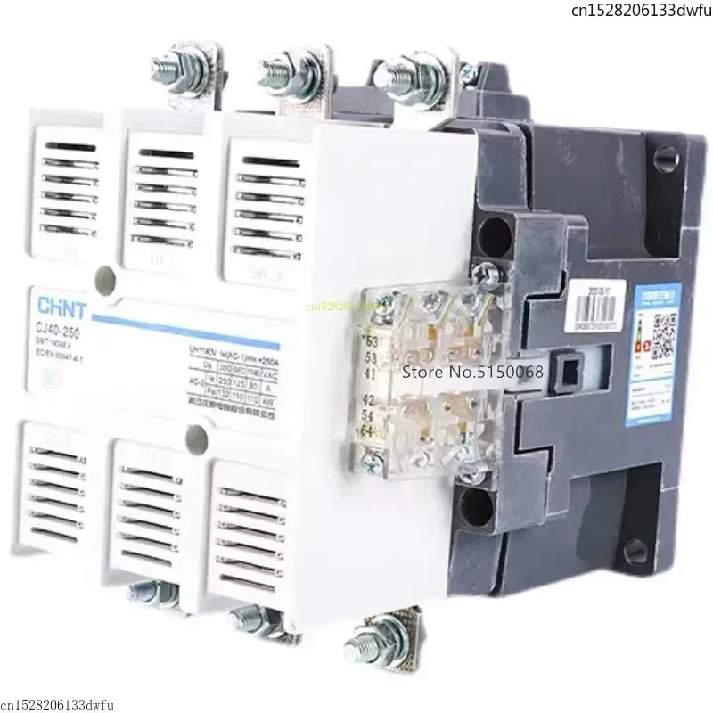 Original CHINT CJ40 CJ40-125 CJ40-160 CJ40-200 CJ40-250 AC 220V ...