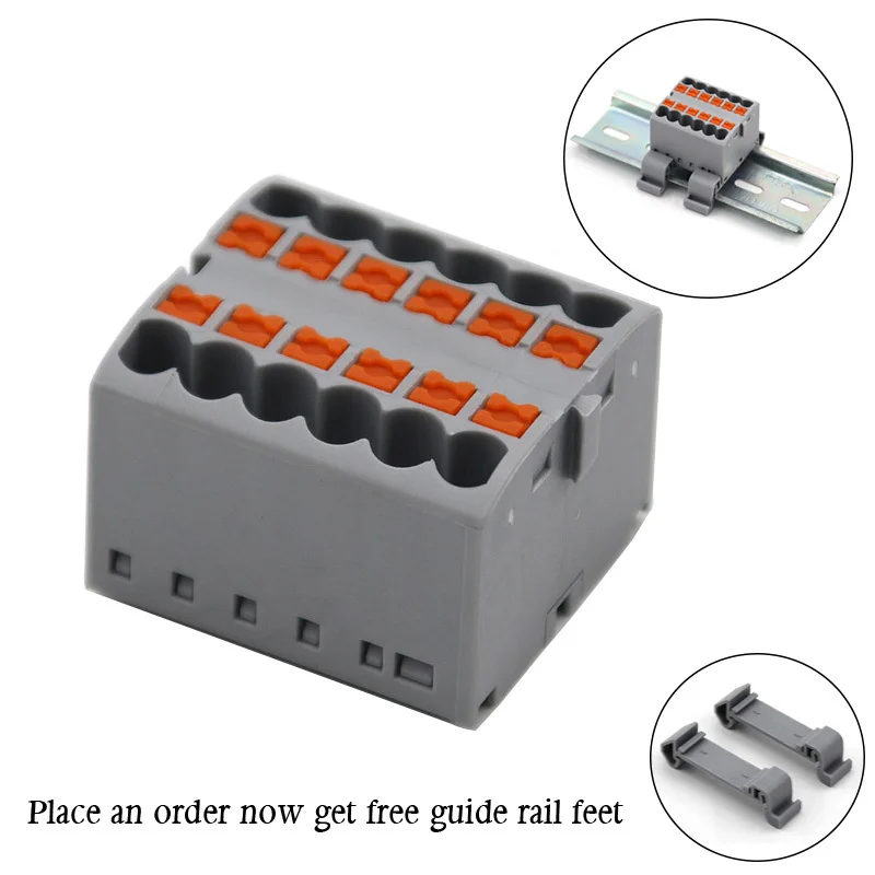 1PC-Branching-Terminal-Blocks-One-In-Multiple-Out-Wire-Electrical ...