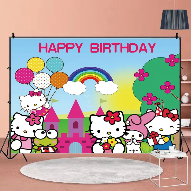 Hello Kitty Birthday Backgrounds