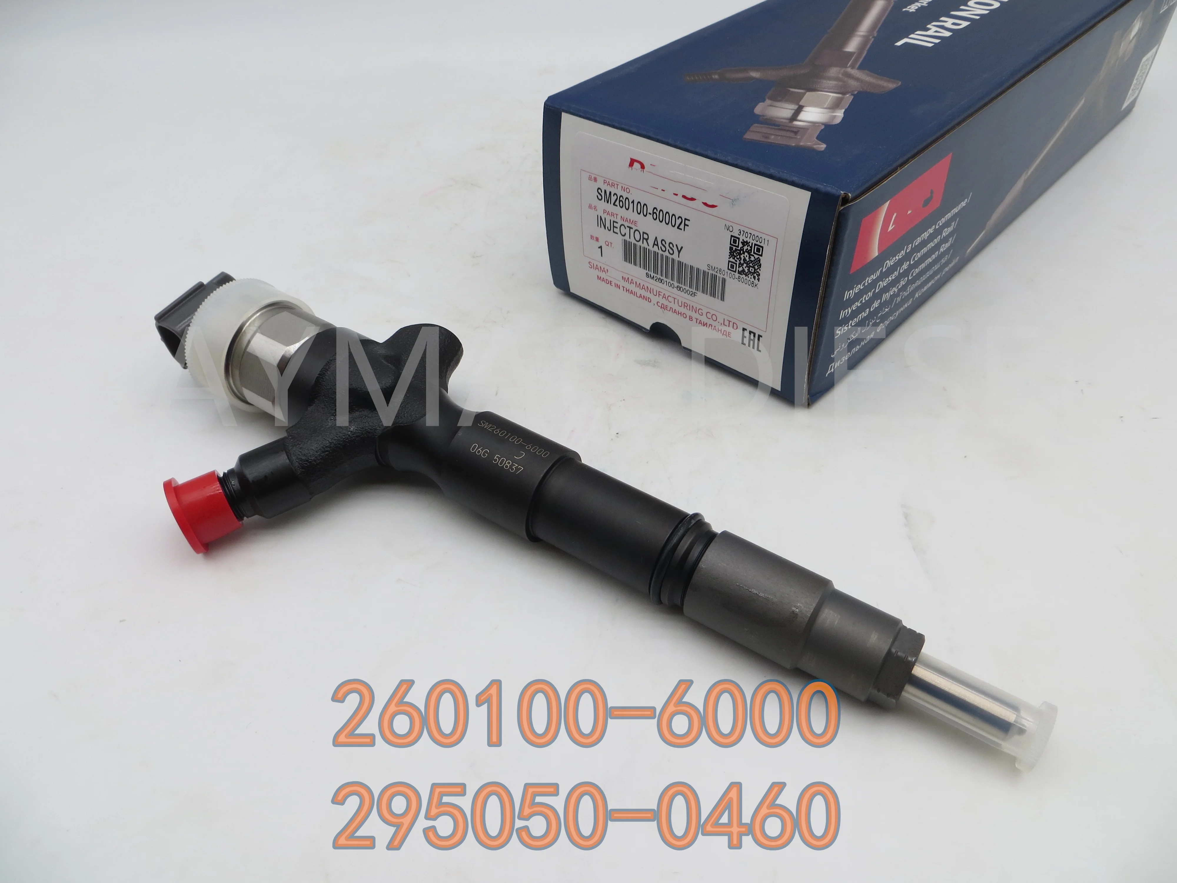 Genuine-New-Diesel-Common-Rail-Fuel-Injector-260100-6000-295050-0460 ...