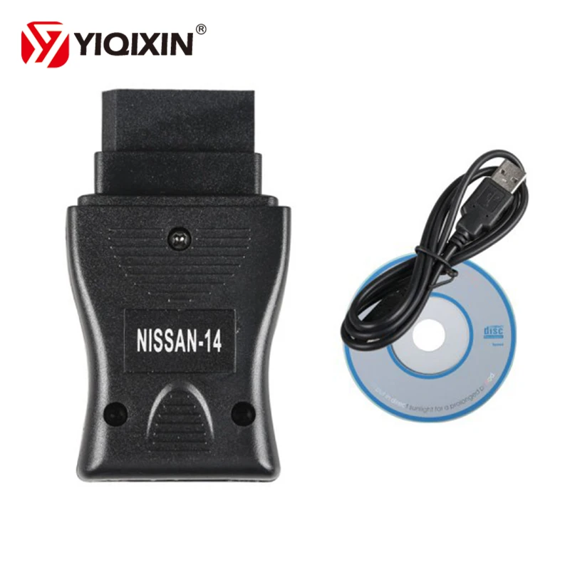 USB-Diagnostic-Tools-14Pin-For-Nissan-Automobile-Tester-Consult ...