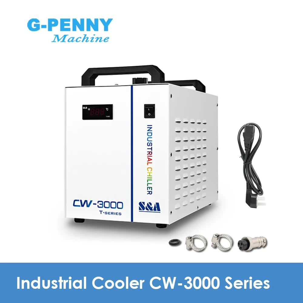 S&A CW3000 Industrial Water Chiller For CO2 Laser Engraving Cutting ...