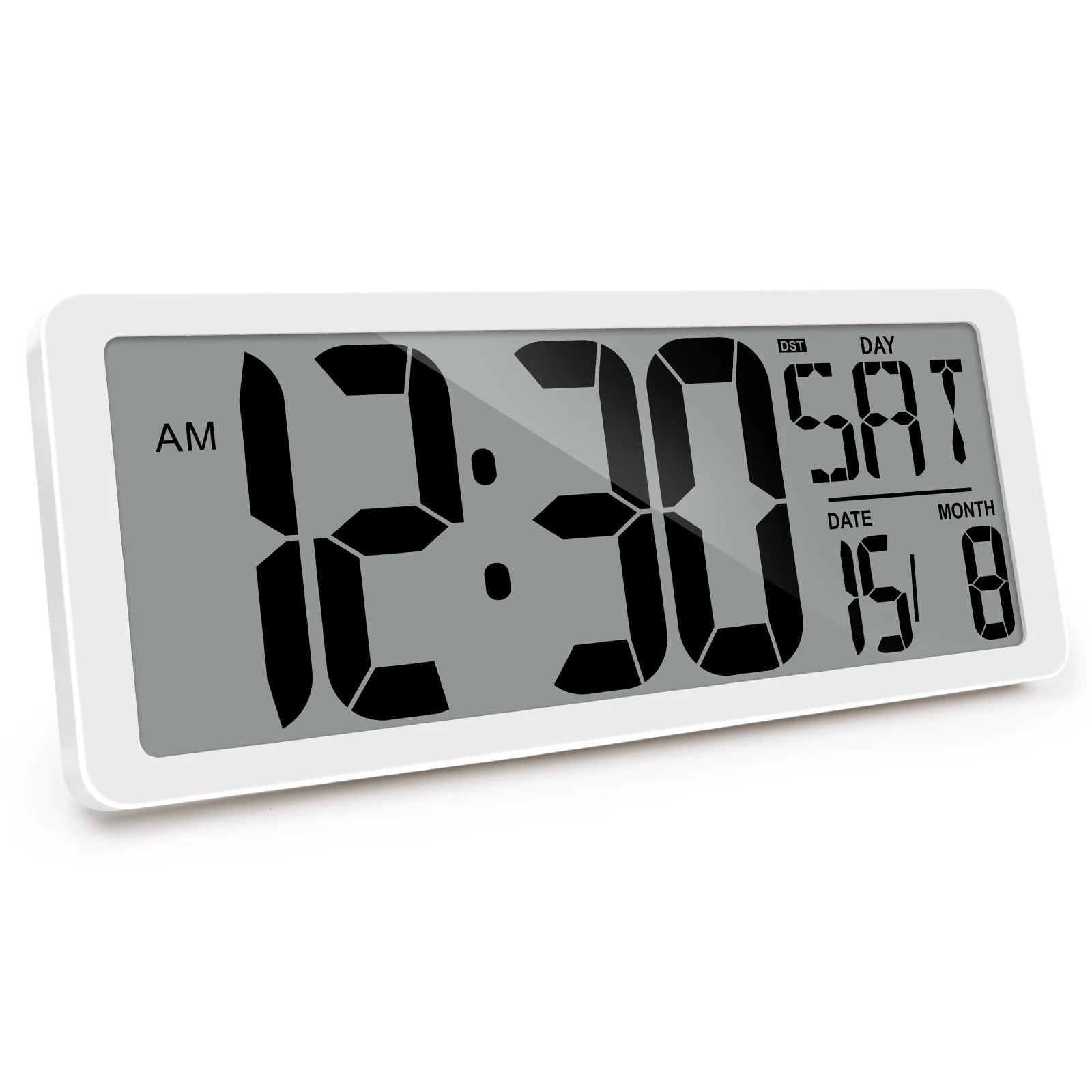 TXL 15-Inch Large Digital Wall Clock with Alarm Timer And Calendar ...