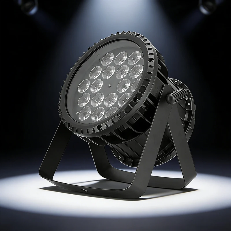 IP65 Rated 18 LED Par Can Light 200W Bright Beams 45 Degree Angle Par ...