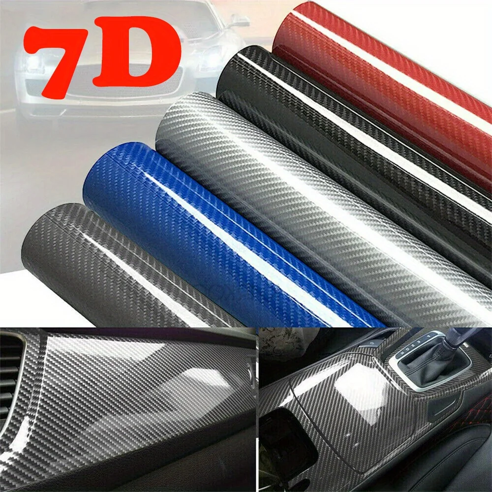 7D-Carbon-Fiber-LOOK-Car-Sticker-DIY-Vinyl-Film-Auto-Interior-Gear ...