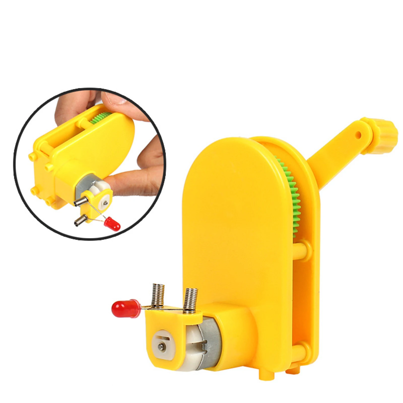 Science-Experiment-Model-Building-Kit-DIY-Hand-Cranked-Generator-Toy ...
