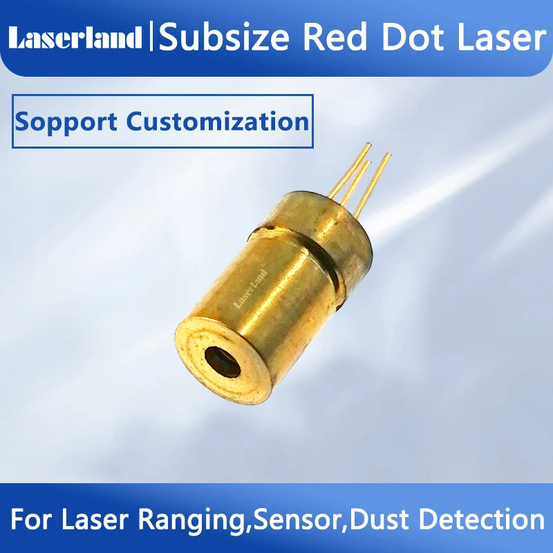 650nm 5mW Subsize Red Dot Laser Module for Laser Ranging Dust Detection ...