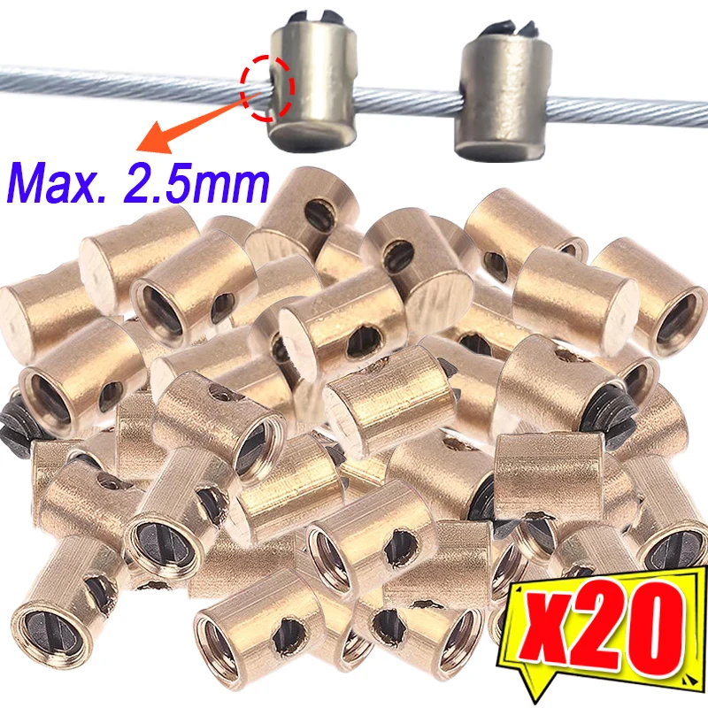 10/20x Motorcycle Throttle Cable Stop Bolt Aluminium Alloy Bolt Holds ...