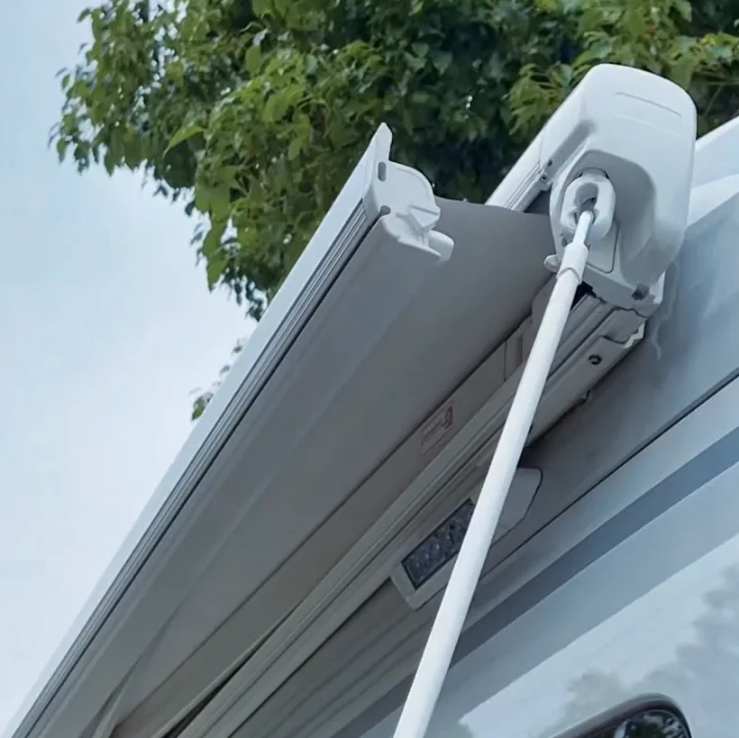 Electric-Waterproof-Awning-Cassette-Retractable-Side-Mount-Motorhome ...