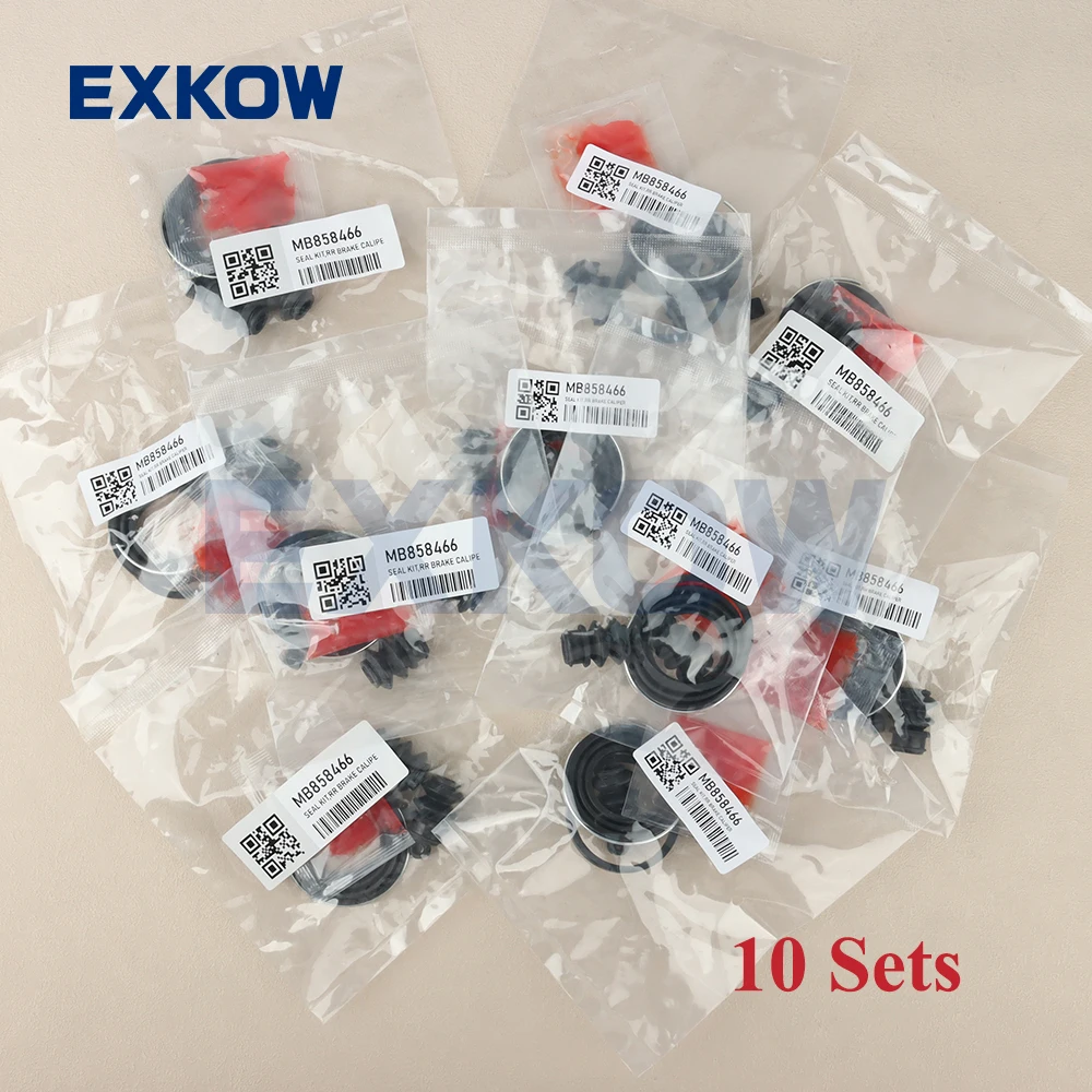 10Sets Rear Brake Caliper Seal Kit for Mitsubishi Pajero Montero MK2 ...