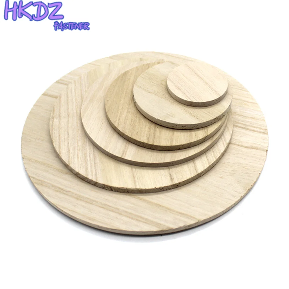 Thick-Wooden-Board-Round-Wood-DIY-Manual-Model-Material-Solid-Wood ...