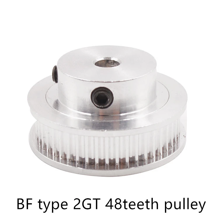 Link Cnc 48 Teeth Gt2 Timing Pulley Bore 5mm 6mm 6.35mm 8mm 10mm For ...