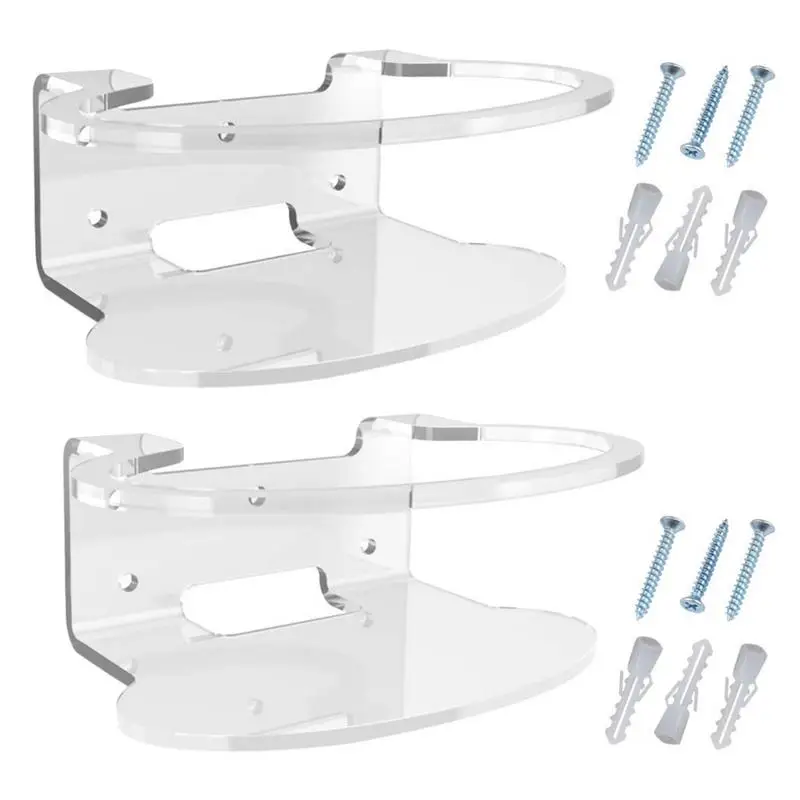 Clear-Acrylic-Wall-Mount-Sturdy-Bracket-Shelf-For-Netgear-Orbi-WiFi ...
