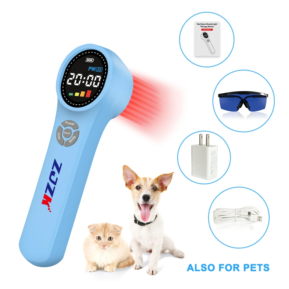 ZJZK-Cold-Laser-Red-Light-Physiotherapy-Lllt-Home-Use-Medical-Health-Equipment-4x980nm ...