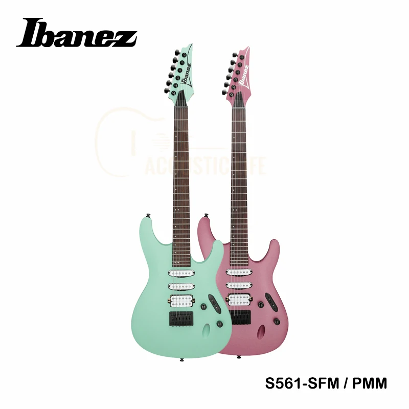 IBANEZ S561 PMM / S561 SFM Electric Guitar Play Professionally Music Equipment Fixed Bridge 6 ...