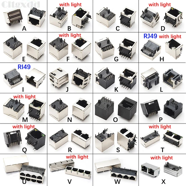Pcb Rj45 Pin Numbers