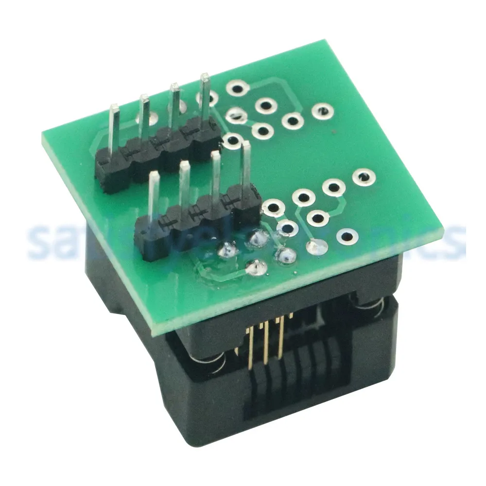 SOIC8-SOP8-to-DIP8-EZ-Socket-Converter-Module-Programmer-Output-Power ...
