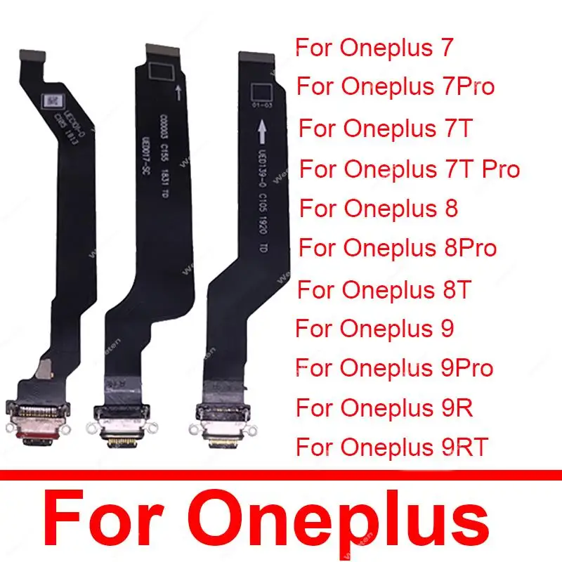 USB-Charging-Port-Connector-Flex-Cable-For-Oneplus-One-Plus-1-7-8-7T-8T ...