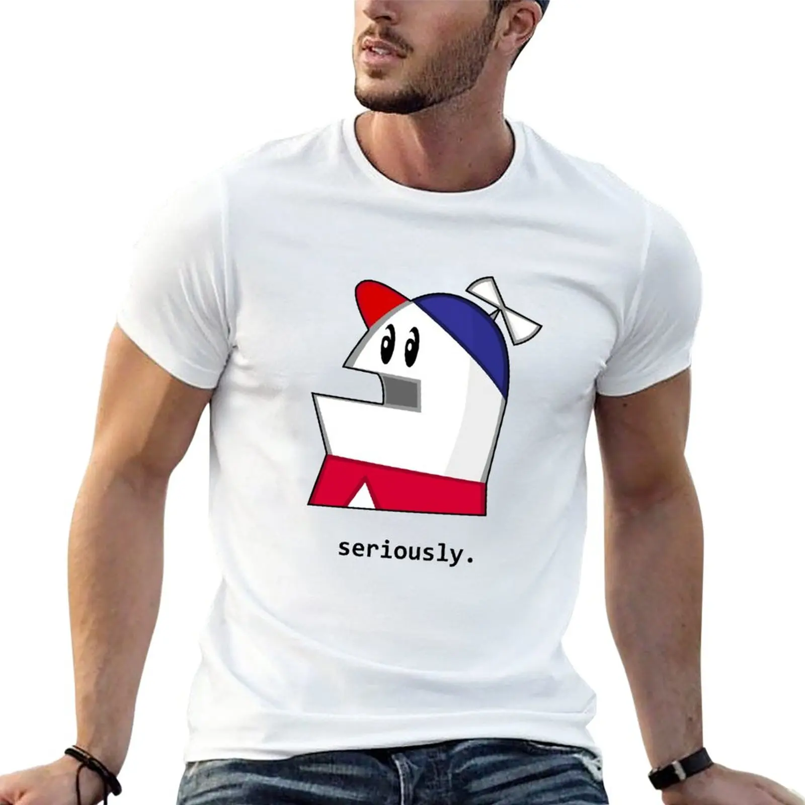 New-Homestar-Runner-Seriously-Classic-T-Shirt-Anime-t-shirt-oversized-t ...