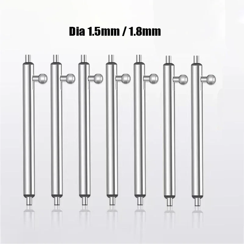 10PCS Stainless Steel Quick Release Watch Strap Spring Bars for 21mm ...