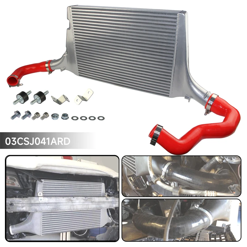 Performance-Silver-Aluminum-Intercooler-Mount-Kit-Fits-for-Audi-A4-B8 ...