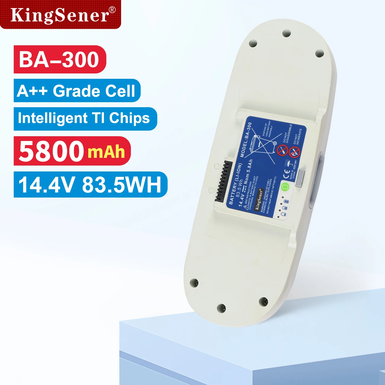 KingSener-Replacement-Li-ion-Battery-For-Oxygen-Machine-Inogen-G3-OxyGo ...