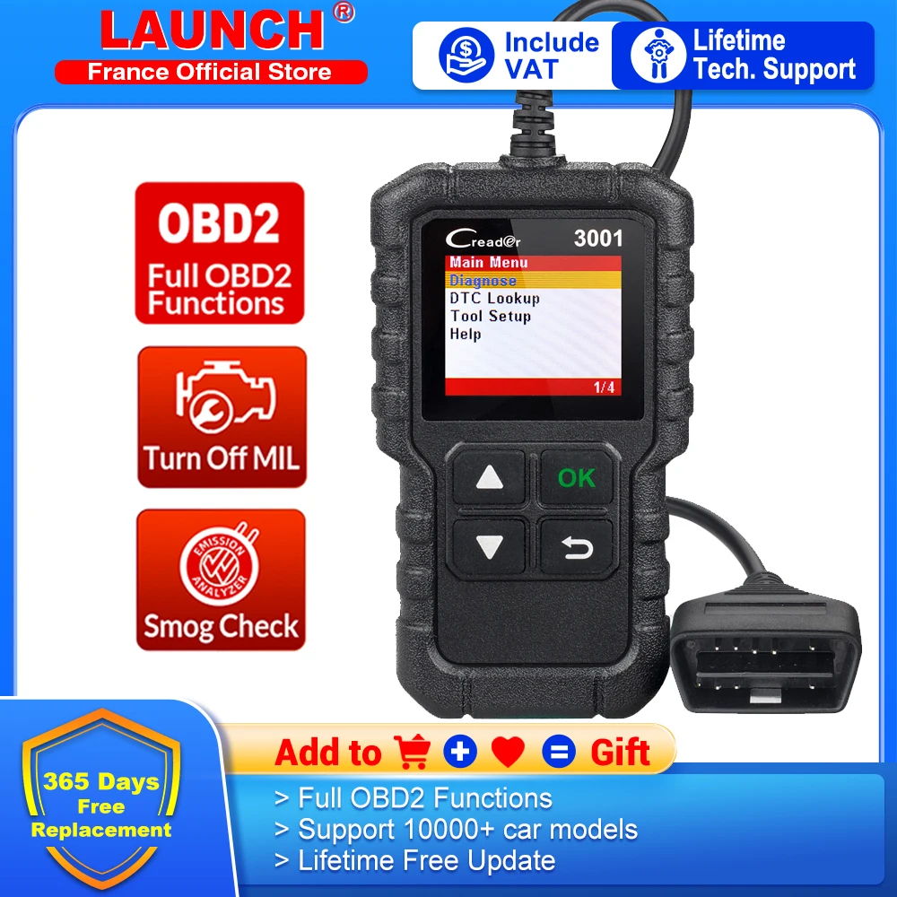 obd2 cy3001ののいとのトラブルをでするためのツール