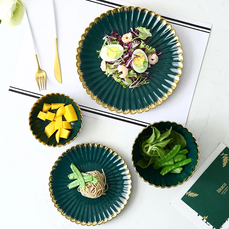 Emerald Green Dinnerware Set: The Perfect Blend of Elegance and ...