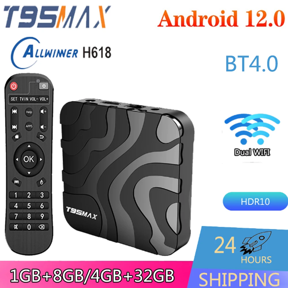T95MAX-Smart-Android-TV-Box-Allwinner-H618-Android-12-0-2-4G-5G-Dual ...