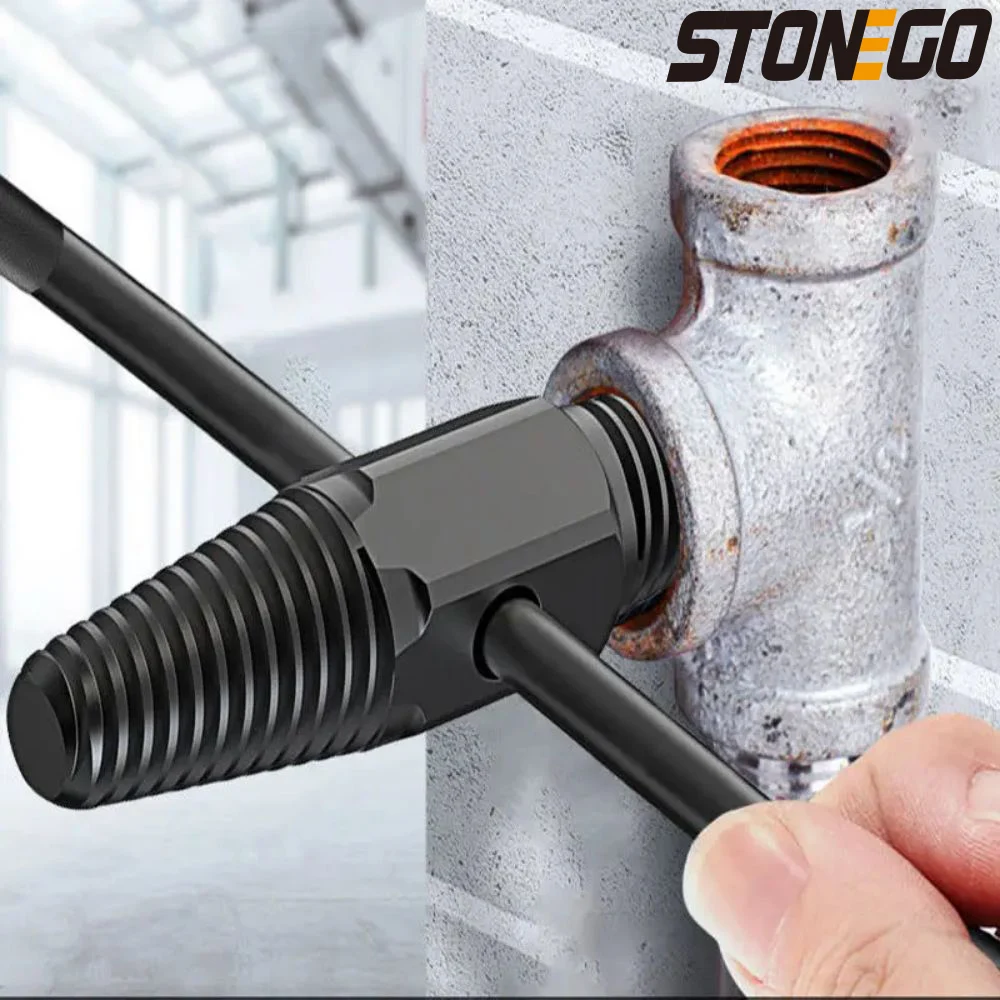 STONEGO Faucet Break Extractor - Carbon Steel, for 1/2-3/4 Inch Pipes ...
