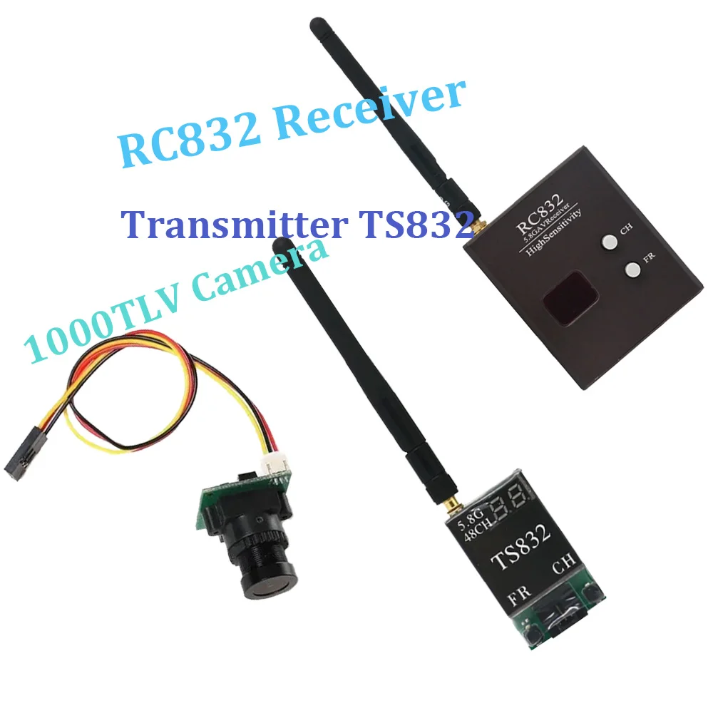 TS832-Transmitter-RC832-Receiver-1000TVL-camera-48CH-5-8G-600mw-5km ...