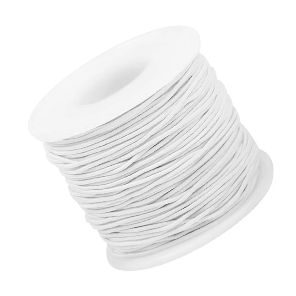 50m Elastic Band Crafting Stretch String Stretchable Bracelet Bead ...