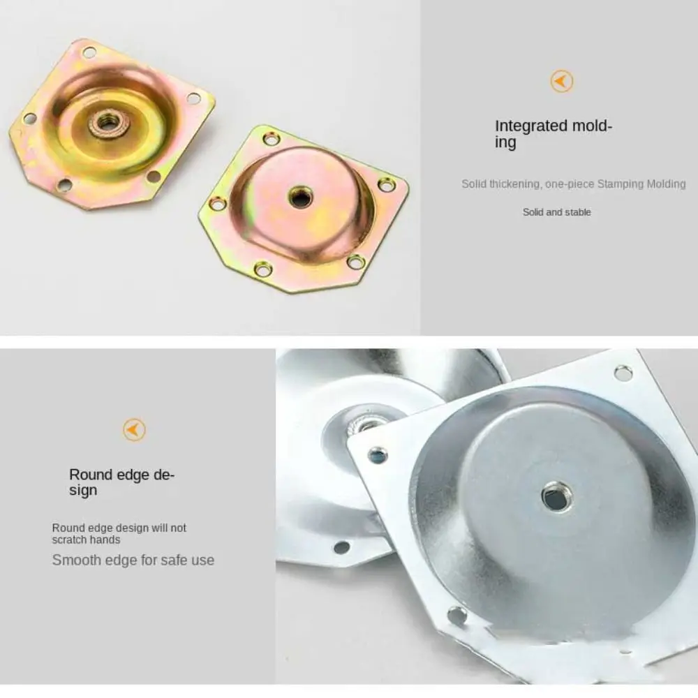 Roue - roulette,Pieds de Table en Fer Galvanisé,Plaques de Montage de ...