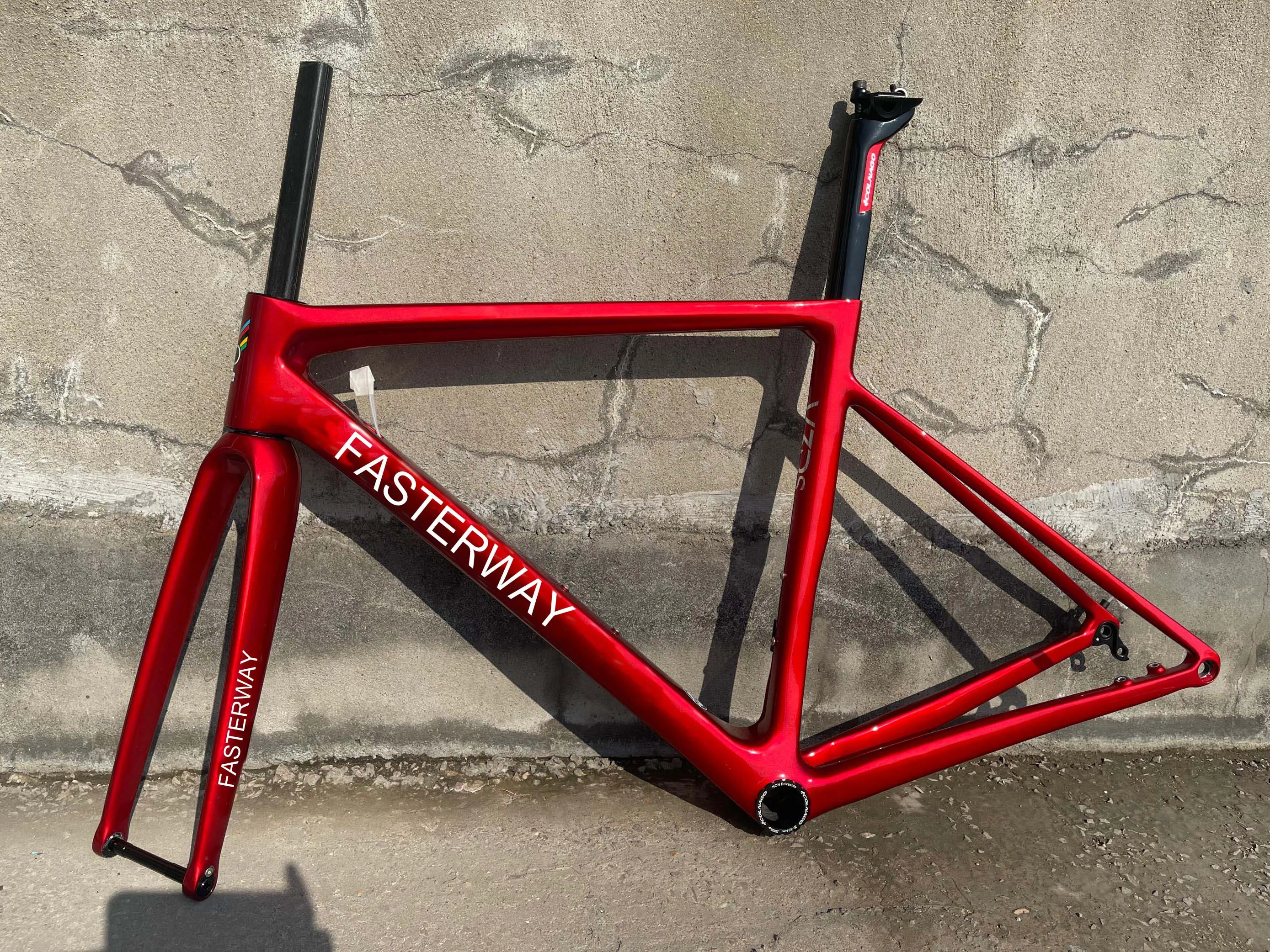 Red V3rs Bicycle Frames T1100 Carbon Frameset Road Bb86 Racing Bike ...