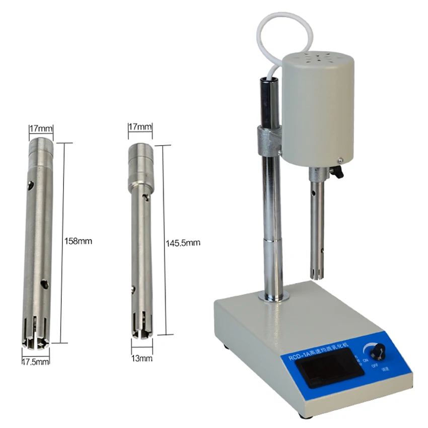 110-220V-Laboratory-Adjustable-High-Speed-Homogenizer-Lab-Emulsifying ...