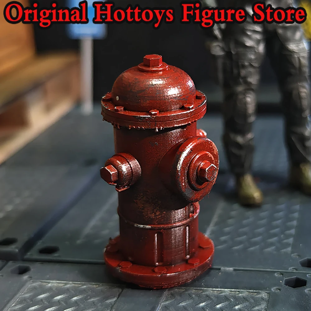 In Stock 1/18 Scale Soldier Red Fire Hydrant Model Ornament Game ...