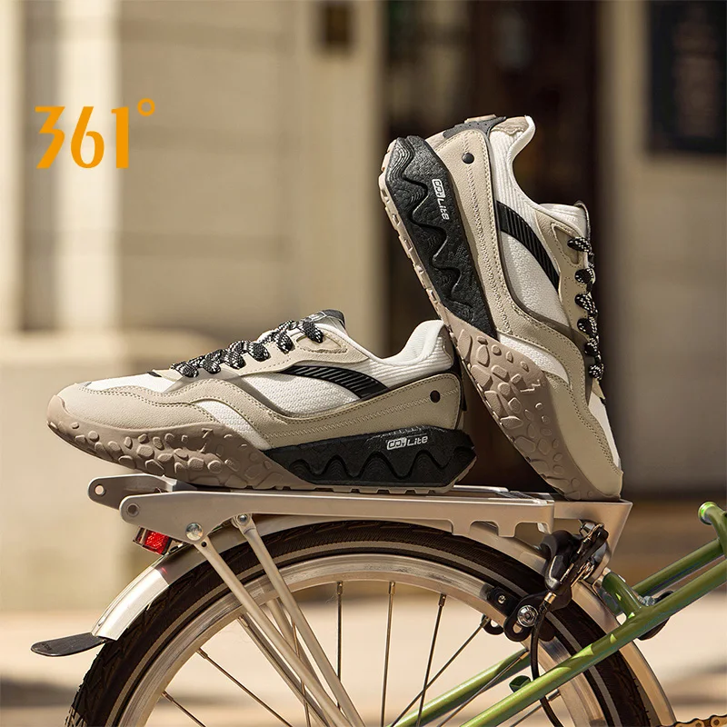 361 Degrees Men's Casual Shoes Retro Versatile Trendy Airy Leisure ...