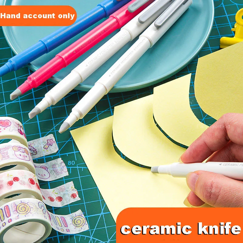 Pen type Ceramic Cutter Paper Knife Hand carved Knife Pen Cute ...