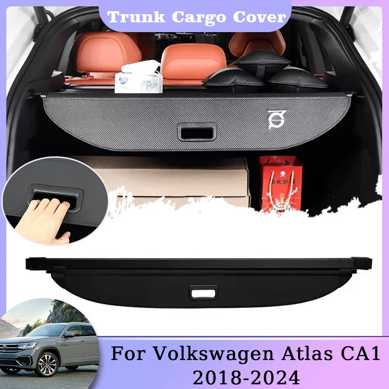 Rear-Trunk-Cargo-Cover-For-VW-Volkswagen-Atlas-Teramont-CA1-2018-2019 ...
